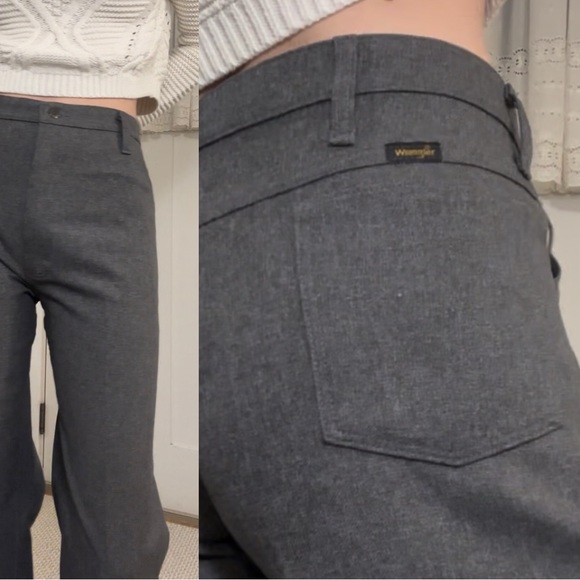 Wrangler | Pants | Vintage Wrangler Rancher Pants Grey Bootcut 42 ...